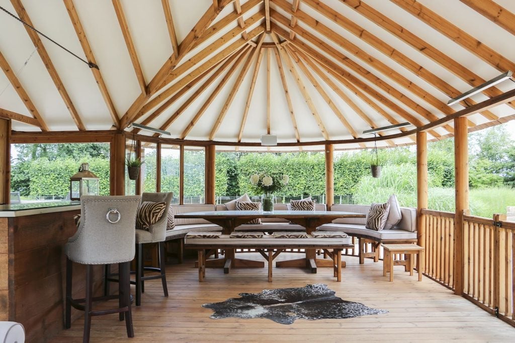 Find Your Luxury Wooden Gazebo at our Staffordshire Showsite