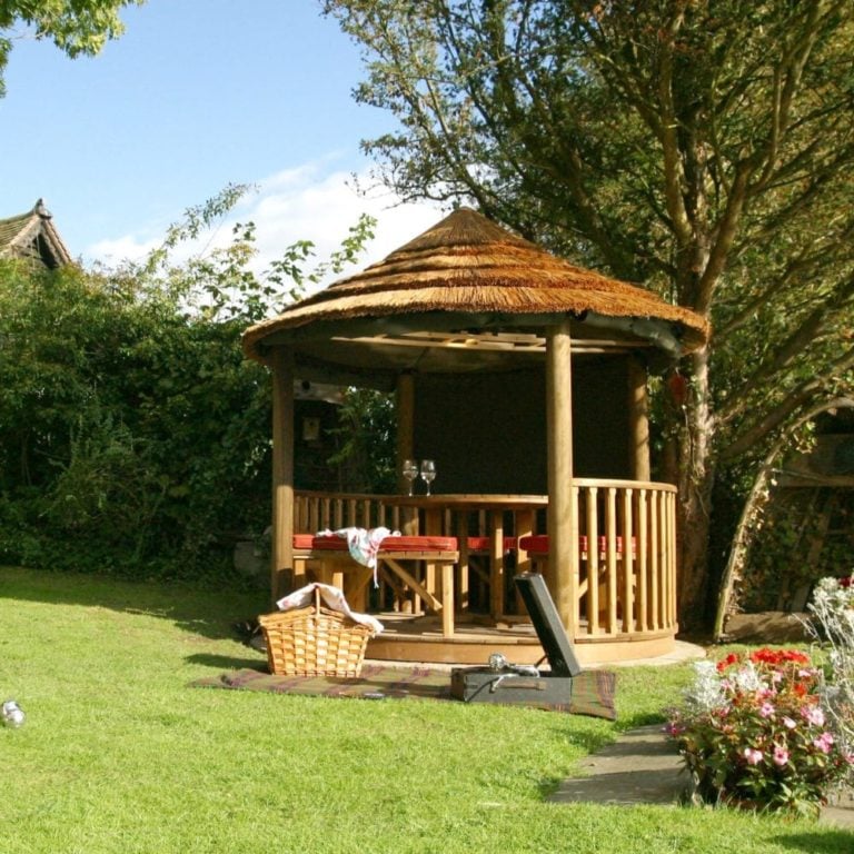Savannah - Medium Luxury Wooden Gazebo - One Day Install